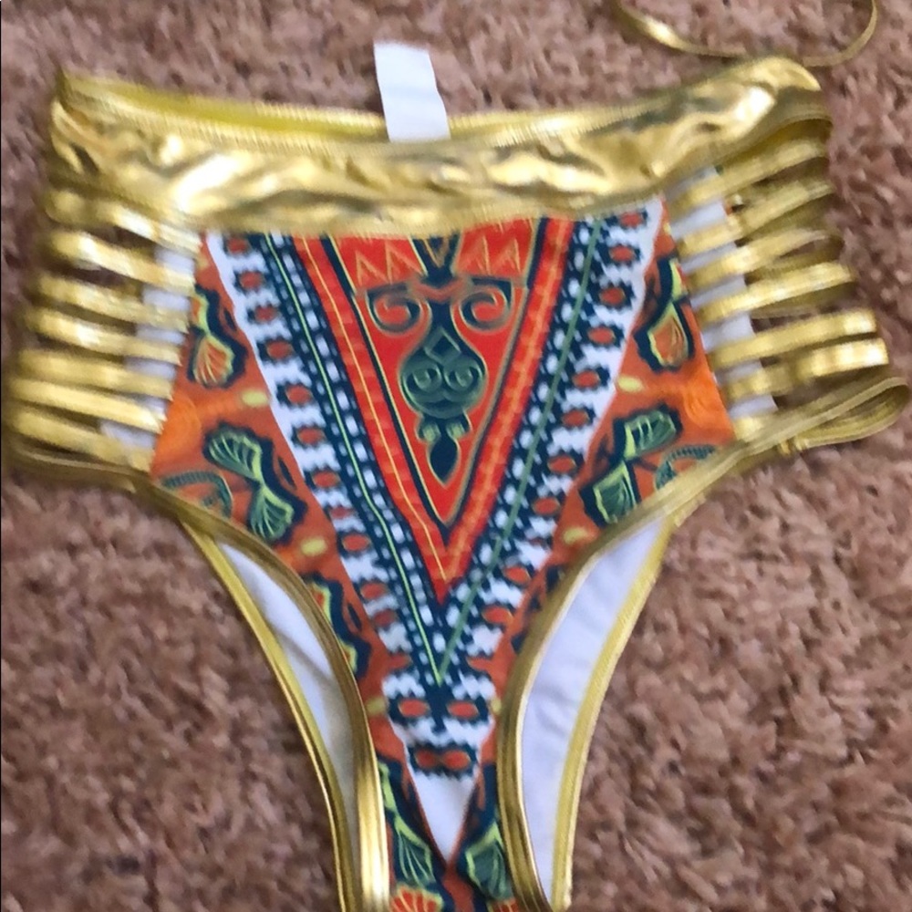 African Print Bikini - Gem